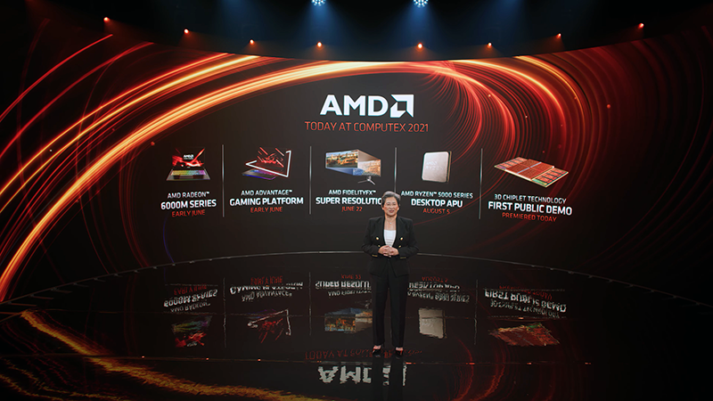 AMD trình làng hệ sinh thái mới cho game thủ tại Computex 2021