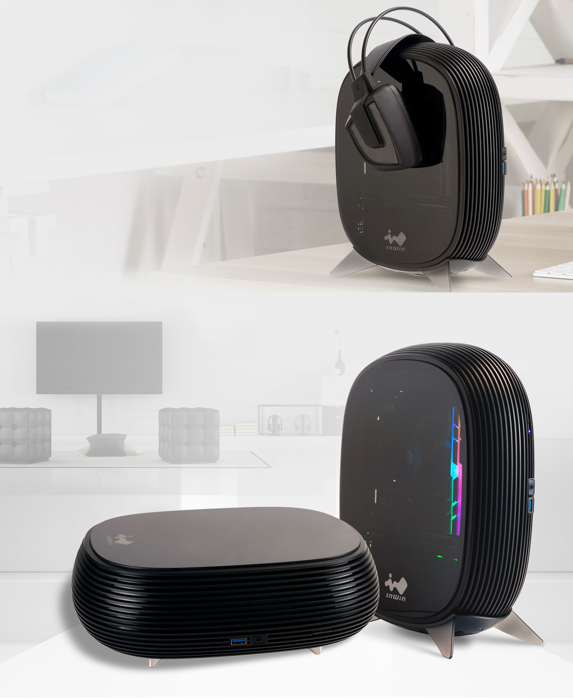 Vỏ case mini ITX Inwin B1 nhỏ gọn tinh tế