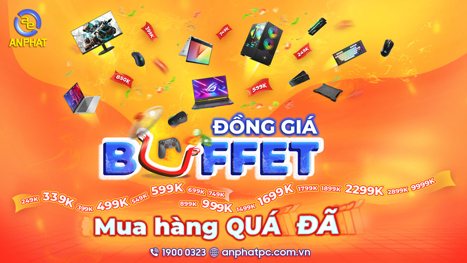 Buffet Đồng Giá - Mua Hàng Quá Đã