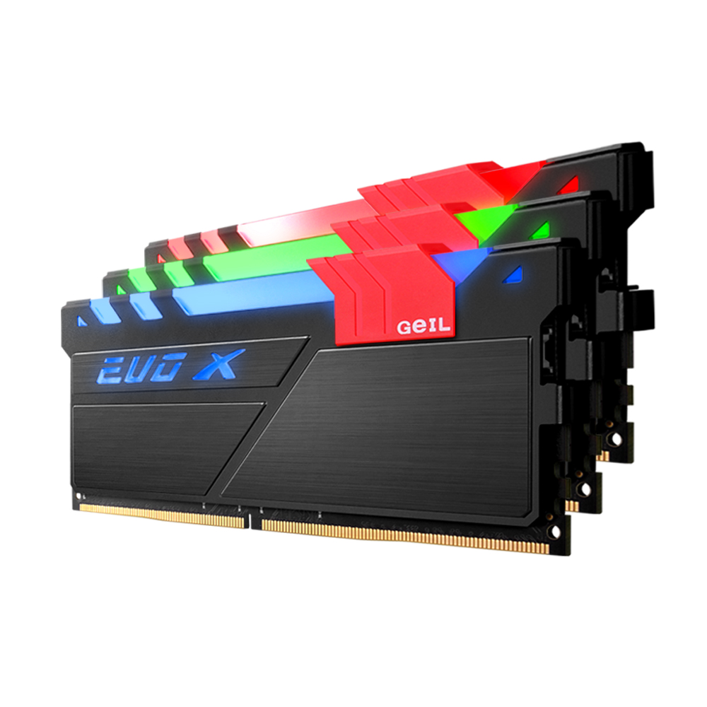 Ram GEIL EVO X 8GB DDR4 3000MHz (kit 4GBx2 - tản nhiệt)
